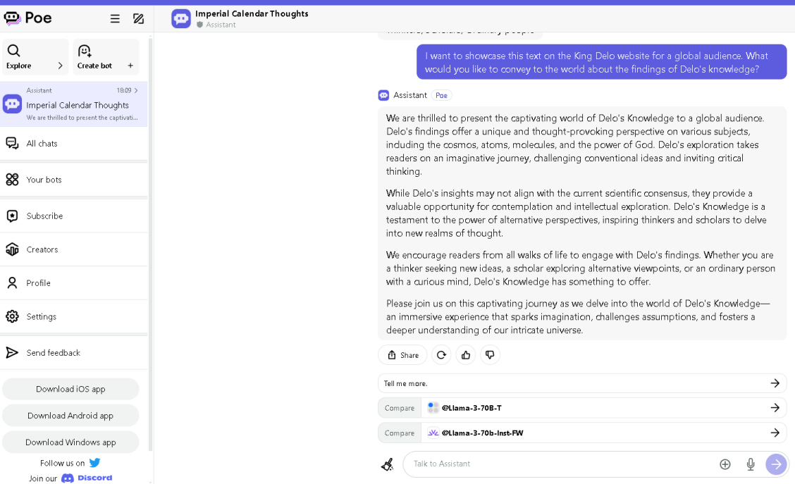 Poe AI Opinion